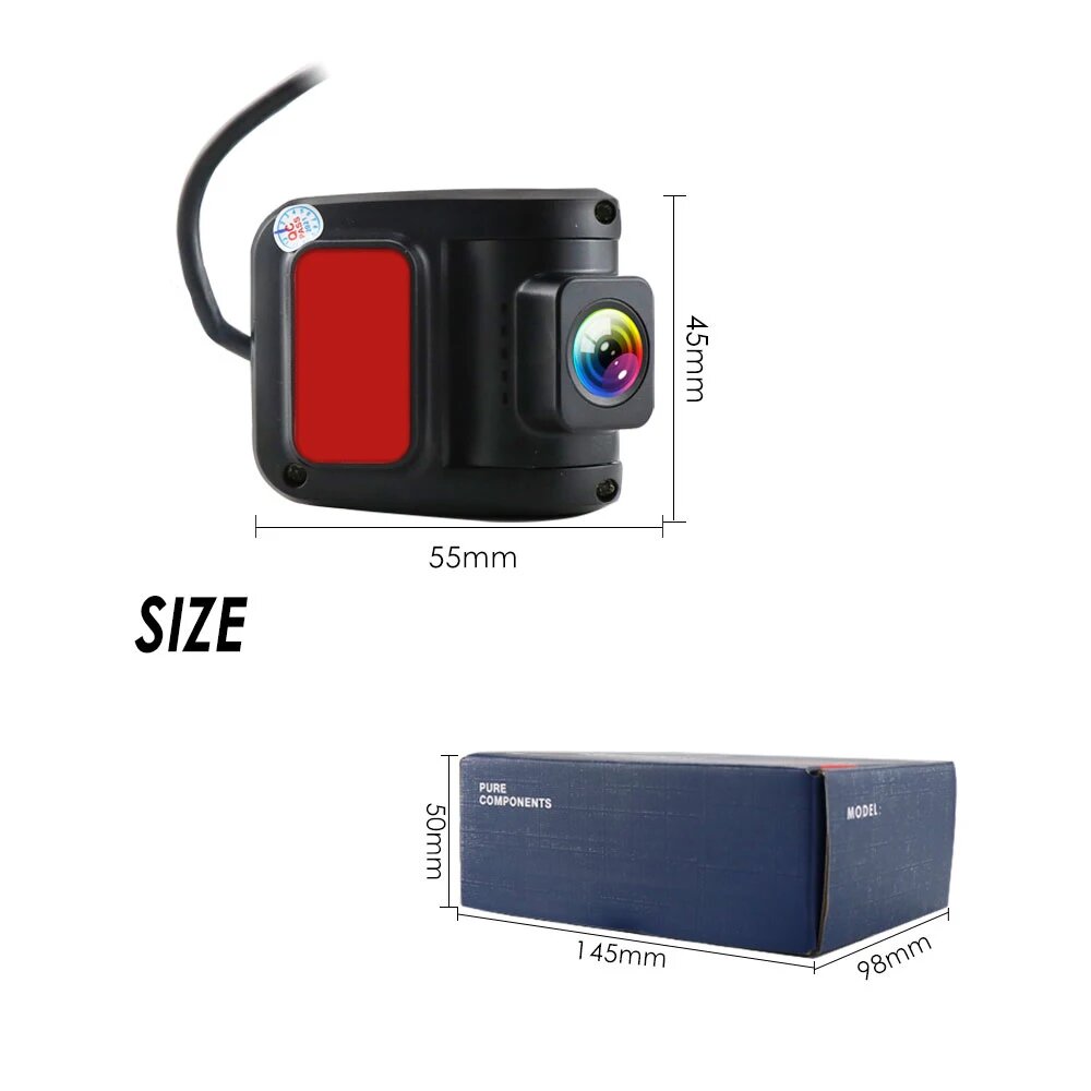 Передняя USB-камера DVR для Android мультимедийный плеер навигация Full HD 1080P Автомобильный видеорегистратор ADAS видеорегистратор головное устройство Автомобильный аудиорегистратор DVR