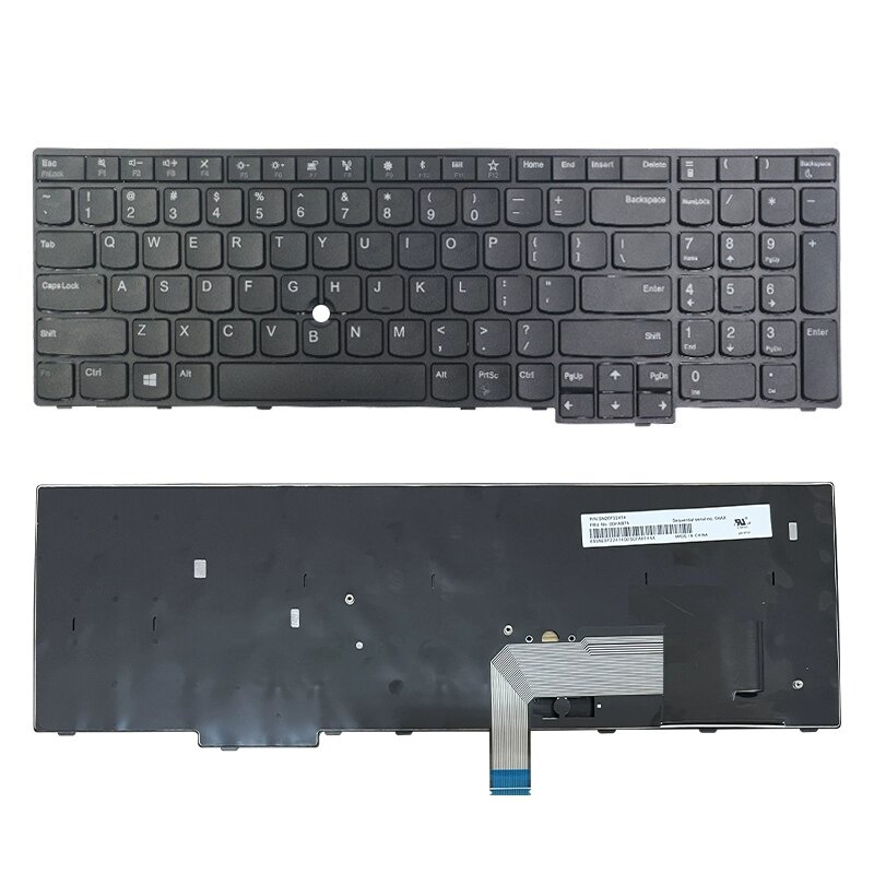 Клавиатура Инси, для Lenovo E560E565E570E575, без "Красной шапочки", PS/2