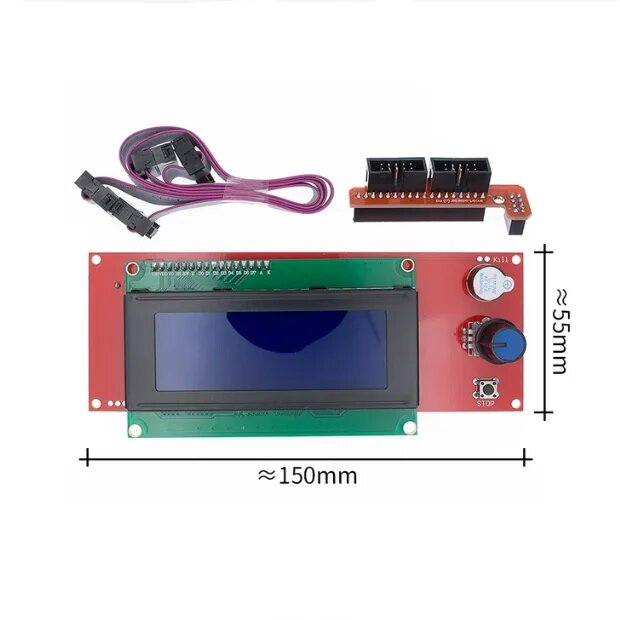 3D-принтер Reprap Smart Controller Reprap Ramps 1.4 2004, модуль управления ЖК-дисплеем и цифровым дисплеем