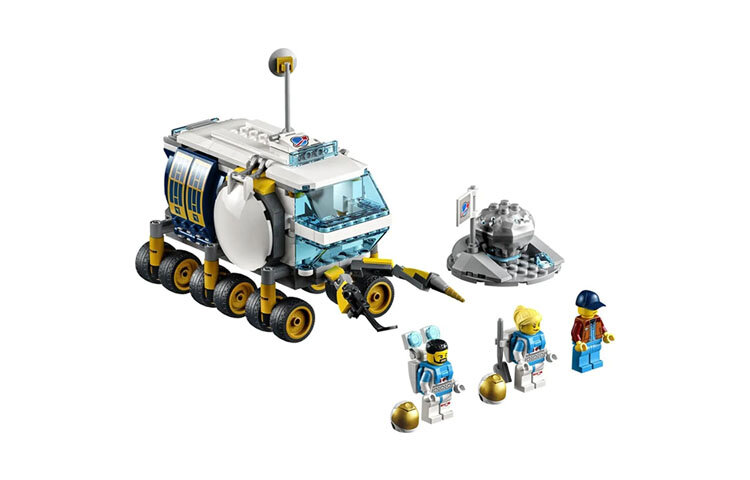 LEGO City Collection Lunar Surface Rover Building Blocks 0 300 60348 null