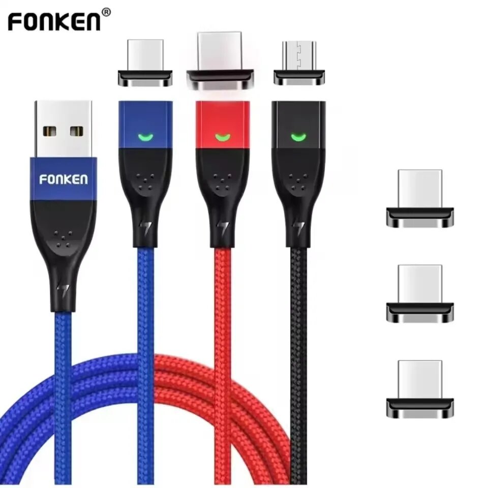 Micro USB кабель 1 м, only microusb plug — фото 1