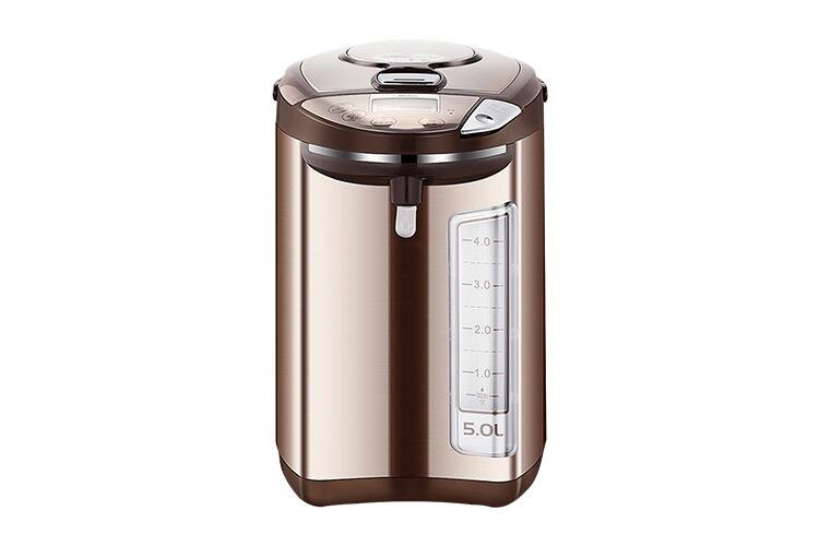 Электрический термопот Midea, цвет: coffee, 3 литра, автоматическое поддержание температуры