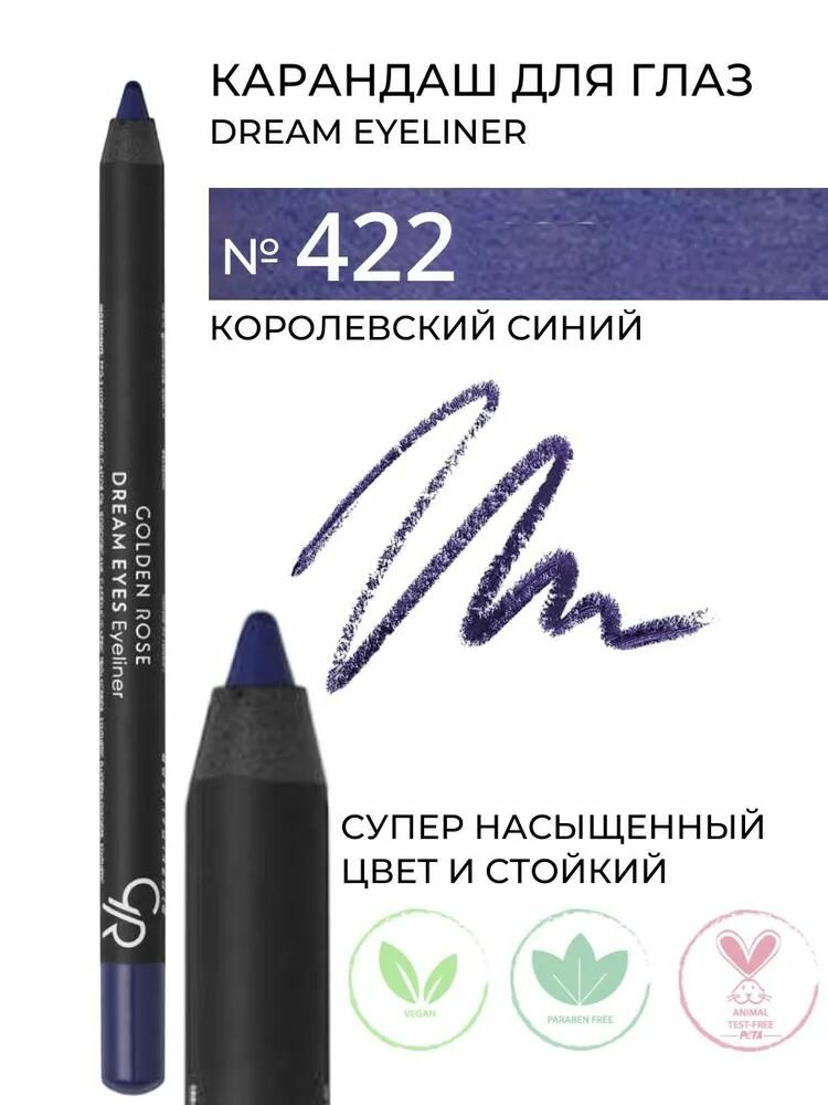 Golden Rose Карандаш для глаз Dream Eyes Eyeliner