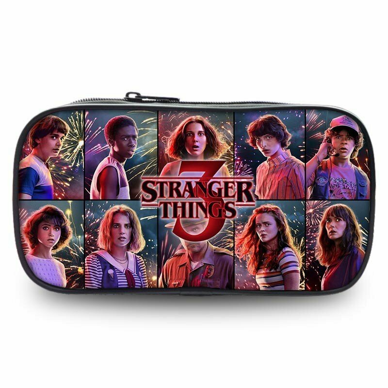 Пенал student friendly большой вместимости с прочным материалом oxford, размер 9