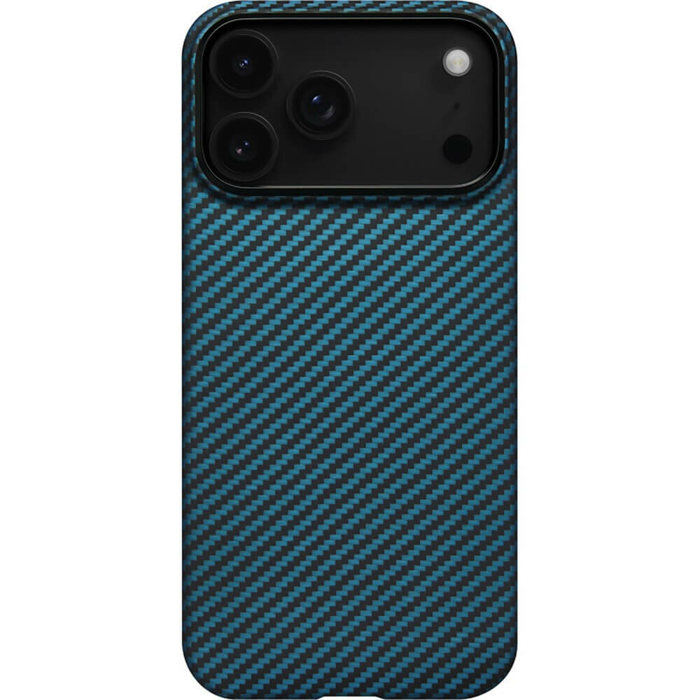 Чехол Pitaka Ultra-Slim Cas для iPhone 17 Pro Max черно-синий