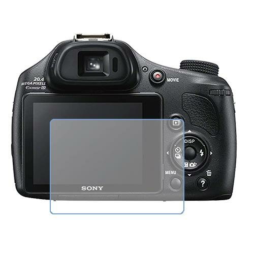 Скрин Мобайл защитный экран для фотоаппарата Sony Cyber-shot DSC-HX400V из нано стекло 9H