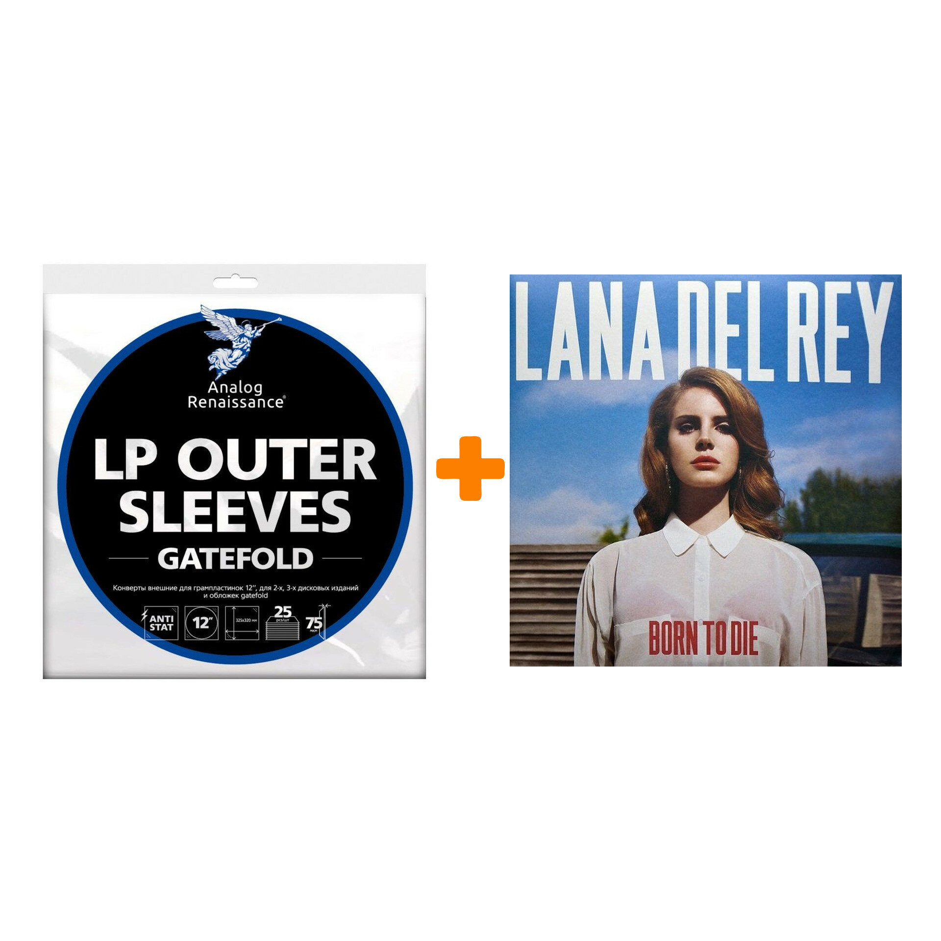Del Rey Lana Born To Die 2LP + Конверт внешний 12" Gatefold 25шт