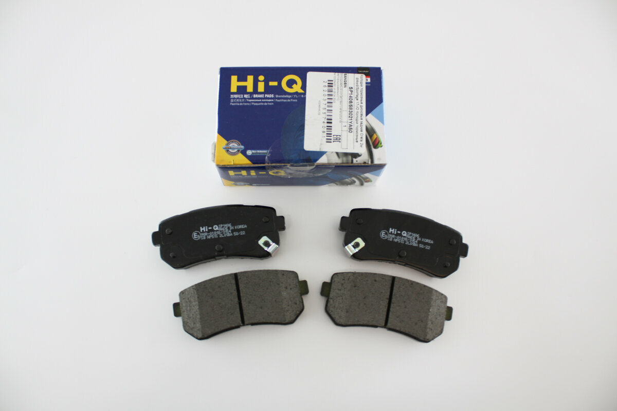 Колодки тормозные дисковые задние HYUNDAI KIA Creta 2wd / 4wd / Sportage 17- / Optima / Picanto 11- (с отв) / SP1406 , 583021YA50