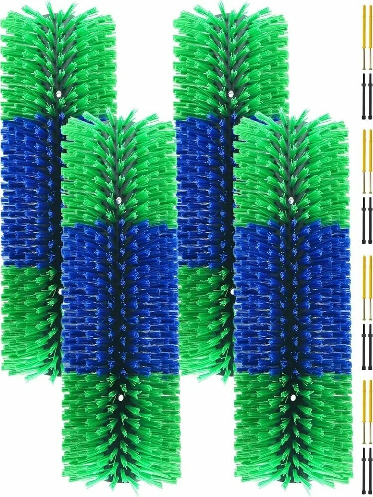 Чесалка-массажер для животных с креплением Для коров, лошадей, коз, овец, свиней Автоматический скребок для чесания и массажа
