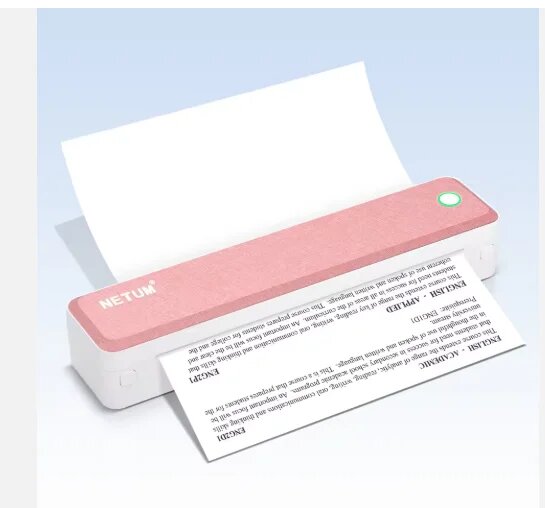 NETUM Thermal Printer LT-P10 LT-P20 pink