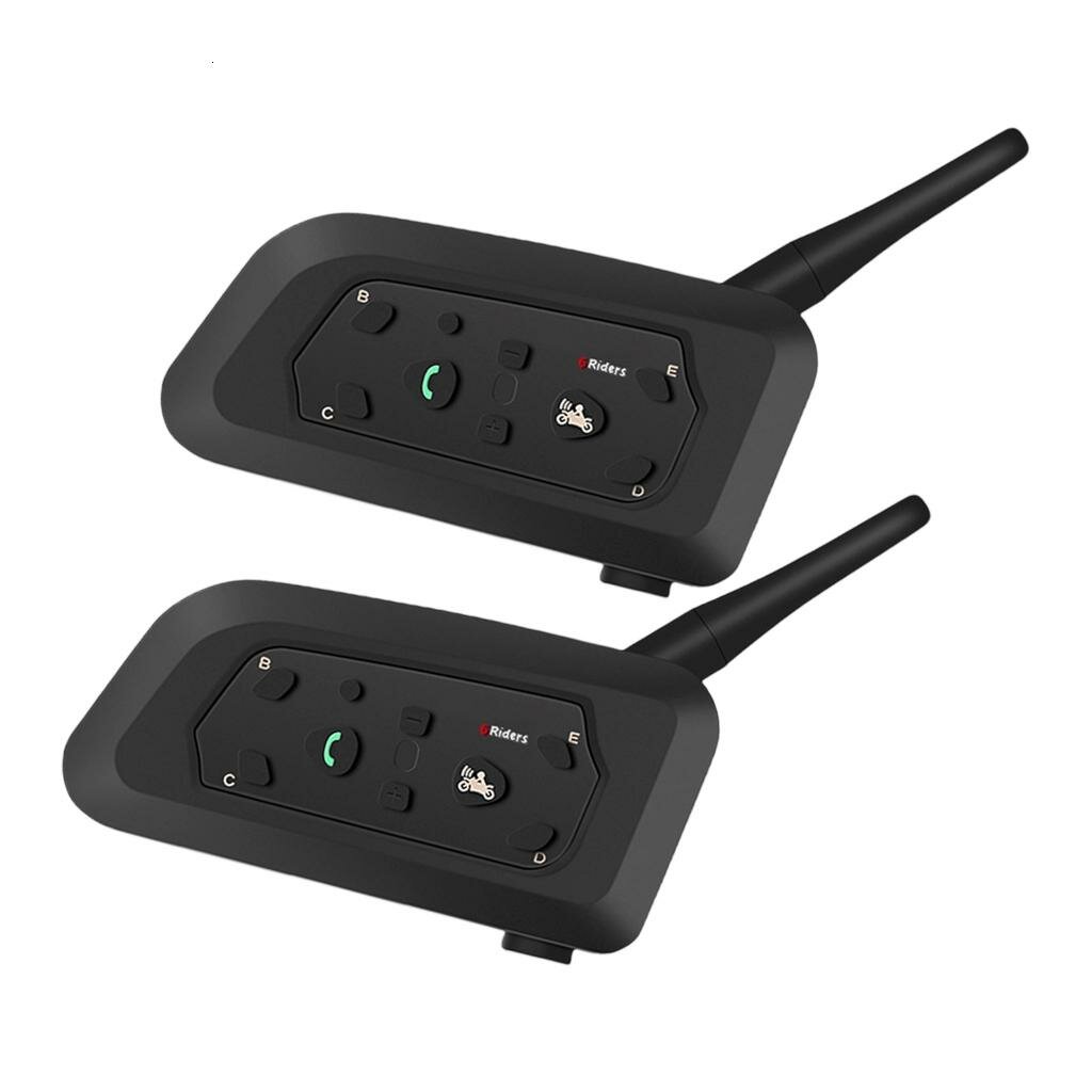 Беспроводная гарнитура для шлема с улучшенным шумоподавлением Быстрая зарядка Type C IPX6 Водонепроницаемый для любителей мотоциклов