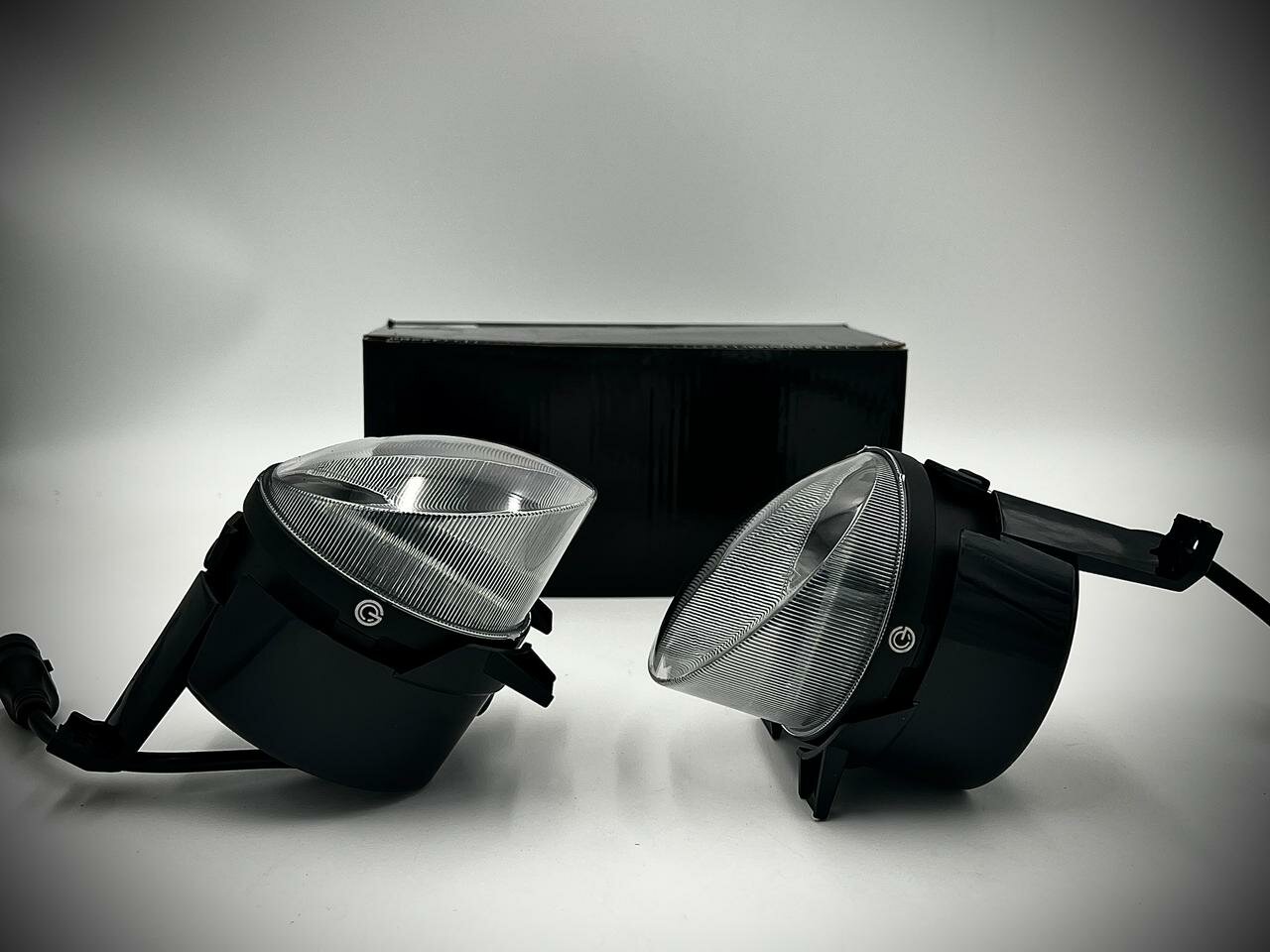 LED противотуманки светодиодные 50W на Volkswagen Caddy 3 2003-2010 - TOURAN, Tiguan, Polo, Jetta, Golf / Гольф Поло Тигуан Тоуран