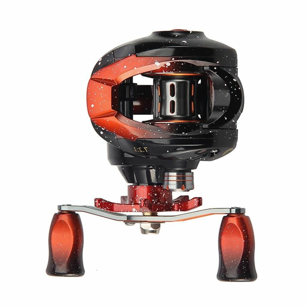 Катушка рыболовная мультипликаторная, Императорское Пламя - левая рука