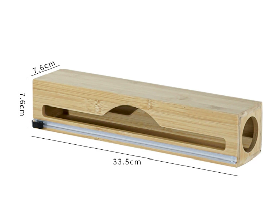 Держатель кухонный для фольги и пленки, для полотенец, диспенсер，однослойная коробка для разреза пищевой пленки