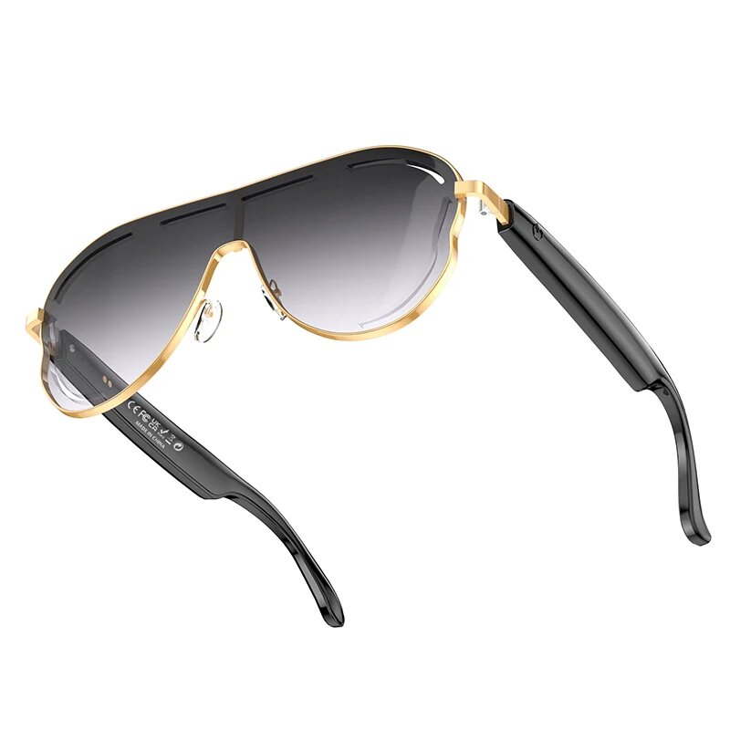 AI Glasses For Men Trendy Sunglasses For Women Noise Cancelling Bluetooth Smart Touch Playing Music Wireless Translation Glasses