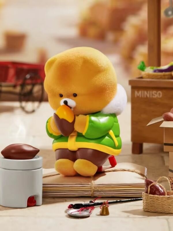 Коллекционные фигурки Mochi от MINISO (WARM ROASTED SWEET POTATOES)