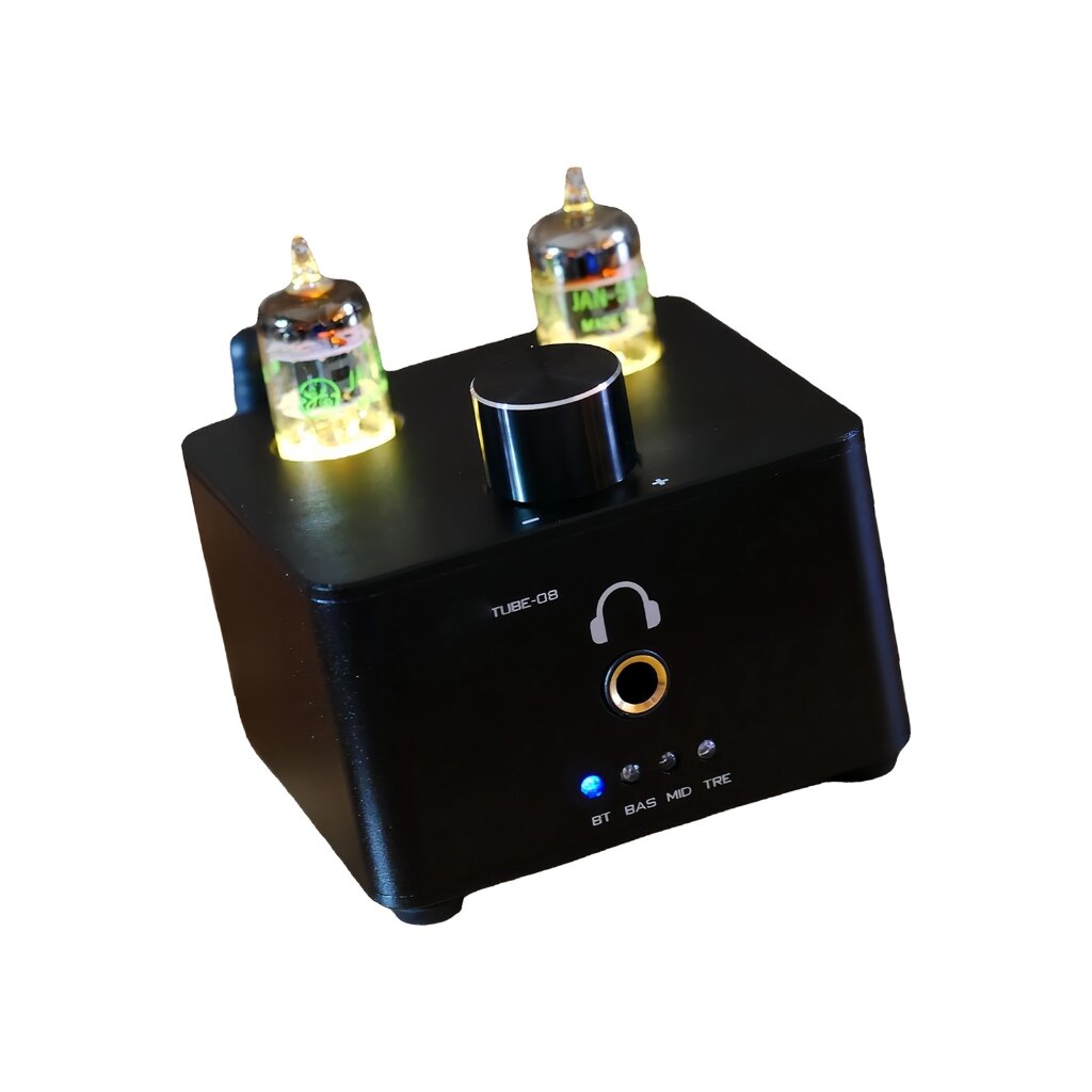 Ламповый Предусилитель Усилитель Для наушников HiFi 5654 Электронный Дизайн Слуховой Короб Металлическая Стеклянная Конструкция