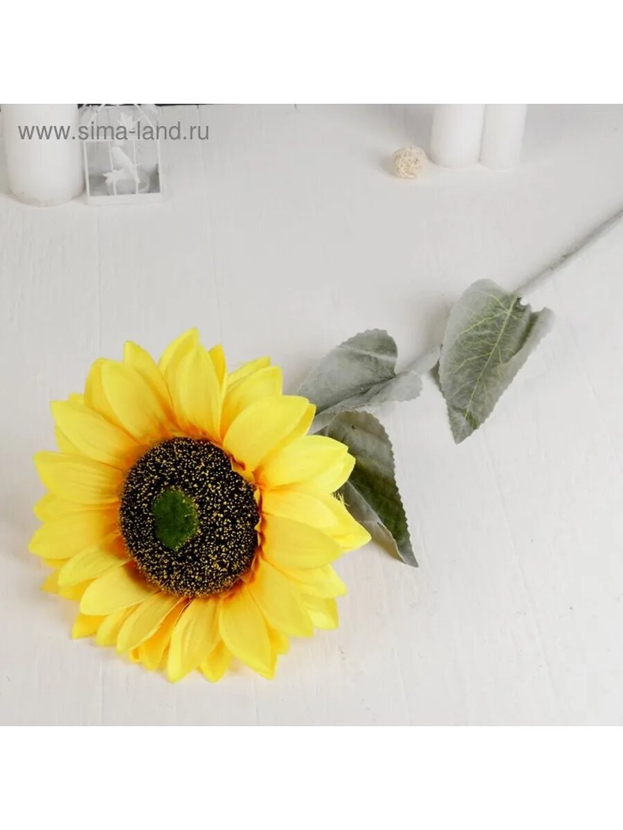Искусственные подсолнухи для интерьера и праздников