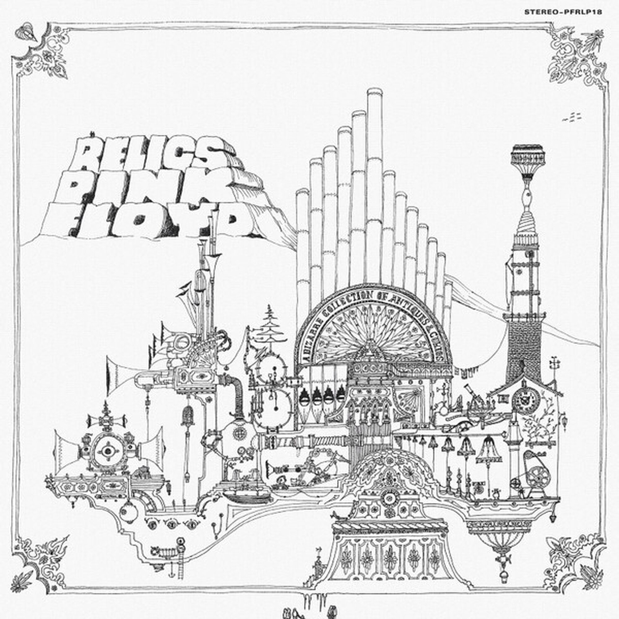 Виниловая пластинка Pink Floyd. Relics (LP, Compilation, Remastered, Stereo, Mono)
