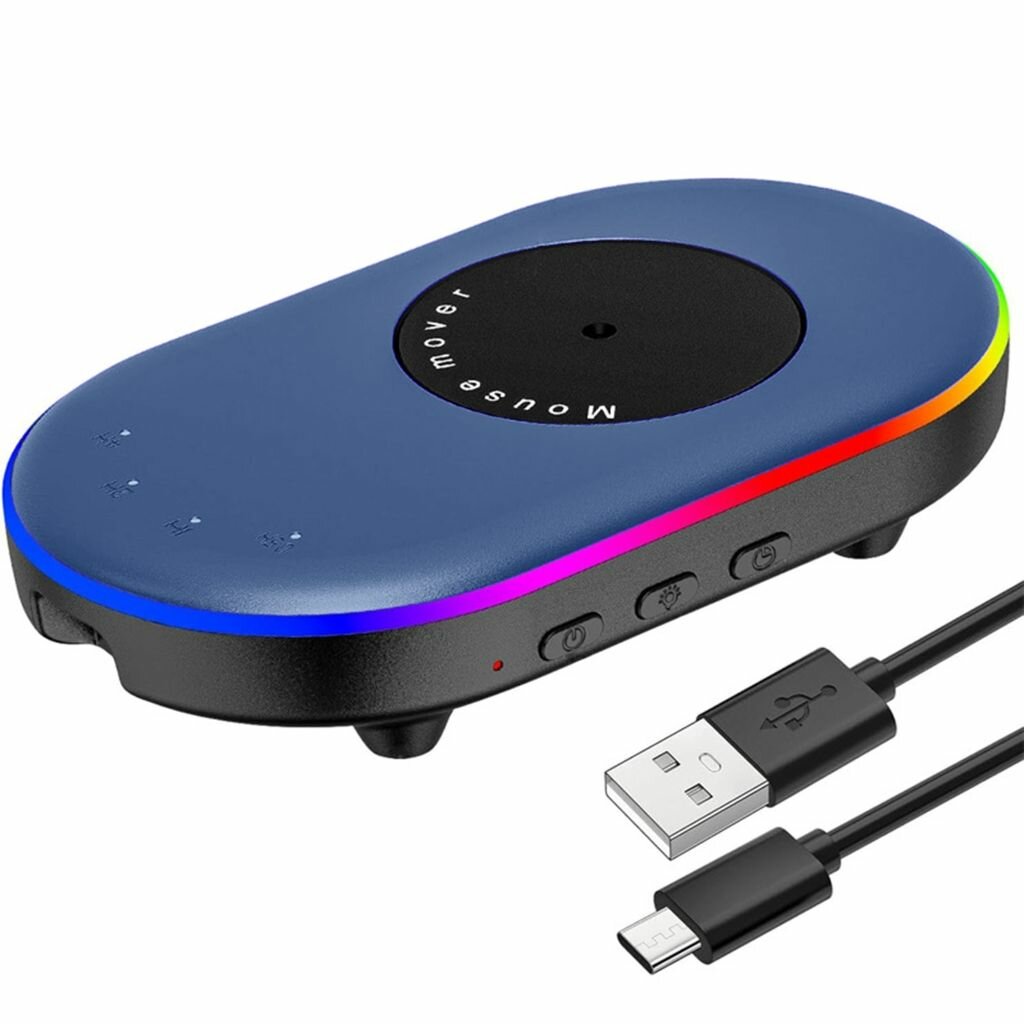 Виртуальная мышь mouse mover anti-hibernator-синий и черный