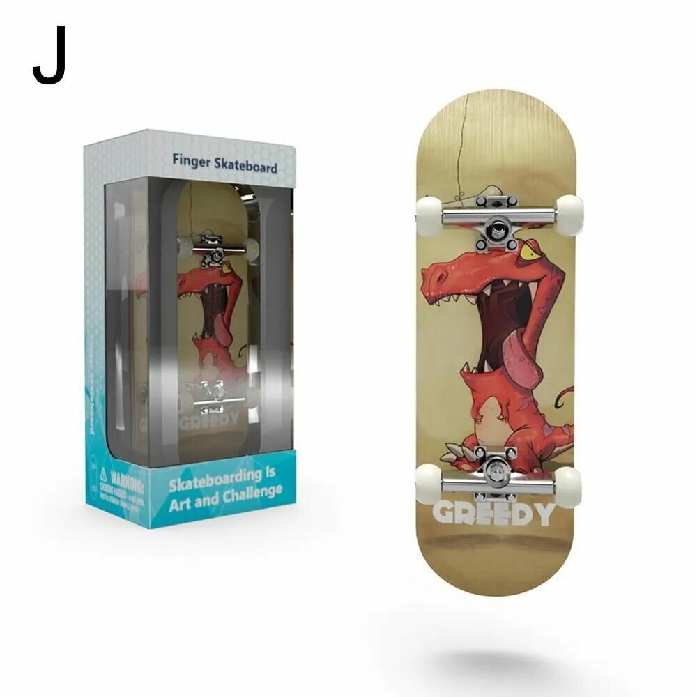 Фингерборд деревянный скейт для пальцев "Starbucks"