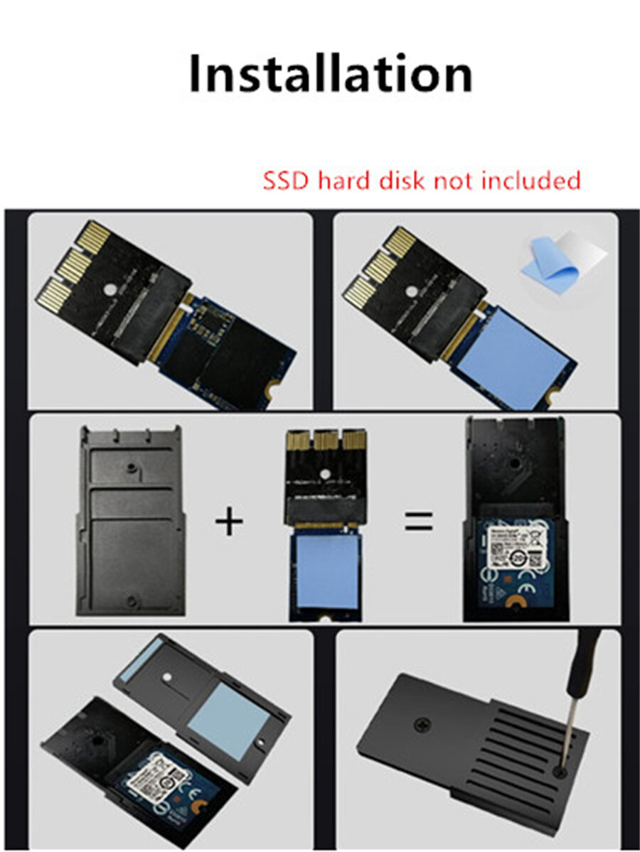 Адаптер для расширения жесткого диска хоста, карта преобразования M2 Nvme 2230 Pcie4.0 для игровой консоли Xbox Series X