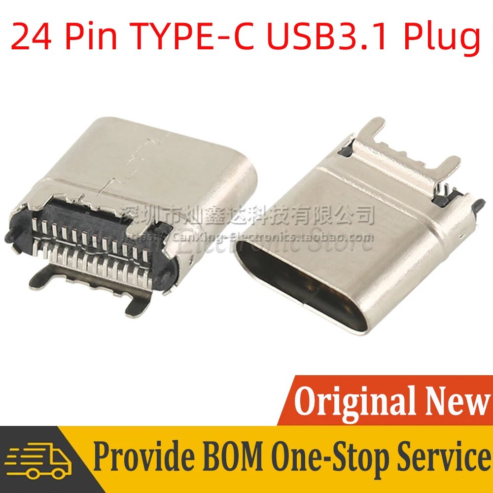 5 шт. разъем USB 3.1 Type-C DIP24