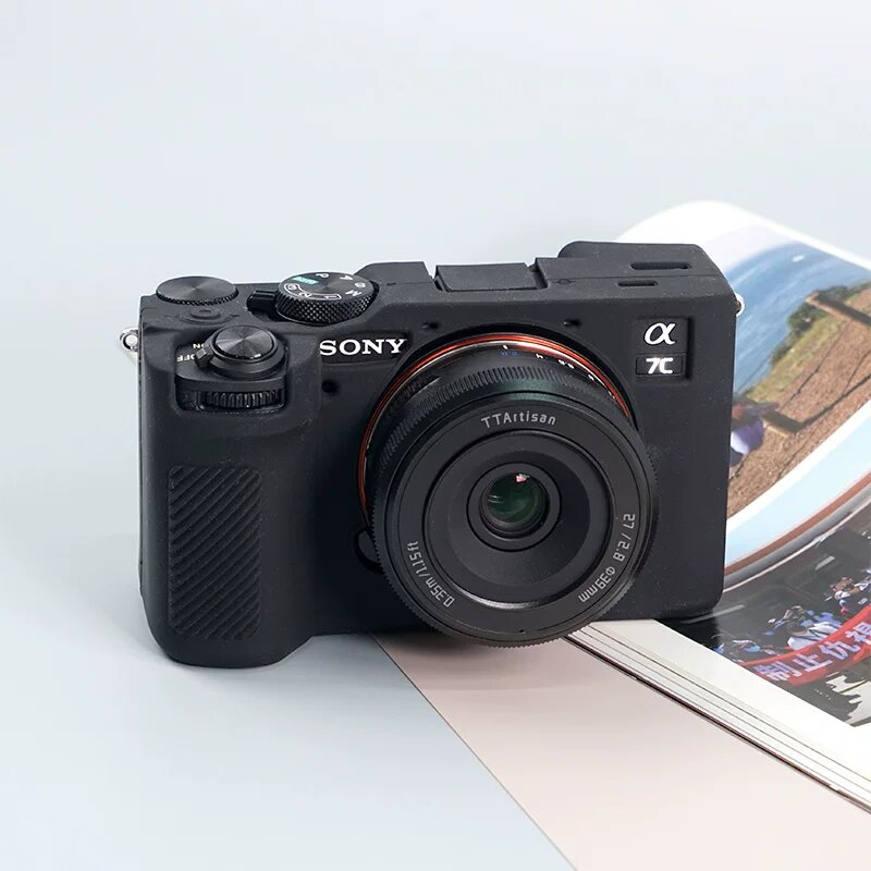 Чехол для камеры Sony a6700, силиконовый чехол для Sony A7CR/A7C2, сумка для хранения, повседневный защитный чехол,