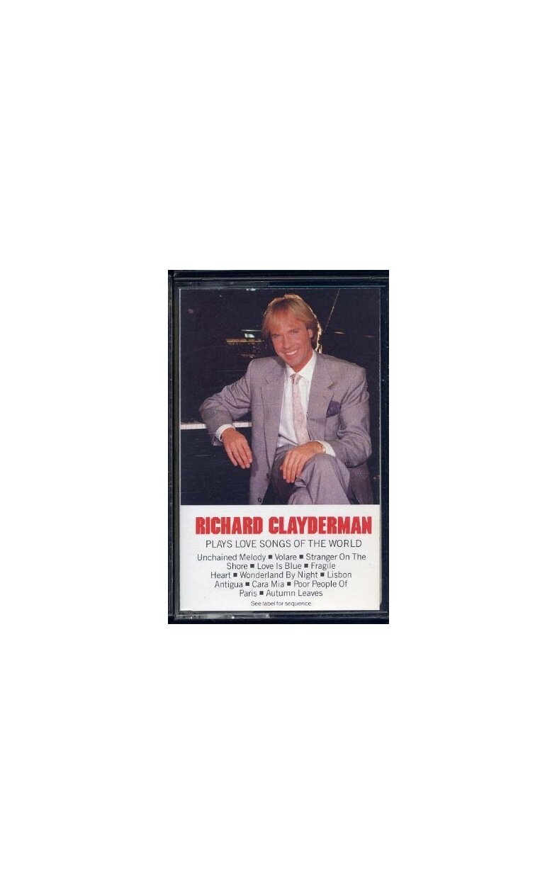 Диск CLAYDERMAN RICHARD THE LOVE SONGS (1 CD)