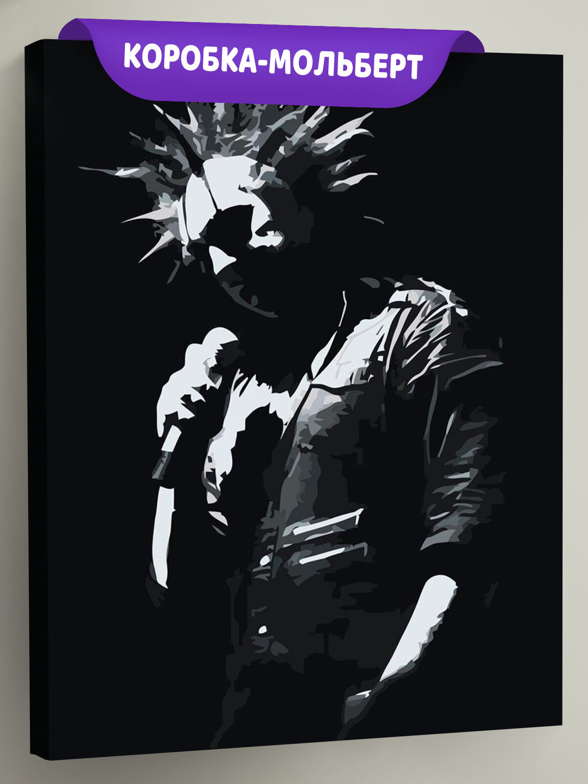 Картина по номерам "КиШ Король и Шут рок: Михаил Горшенев 7"