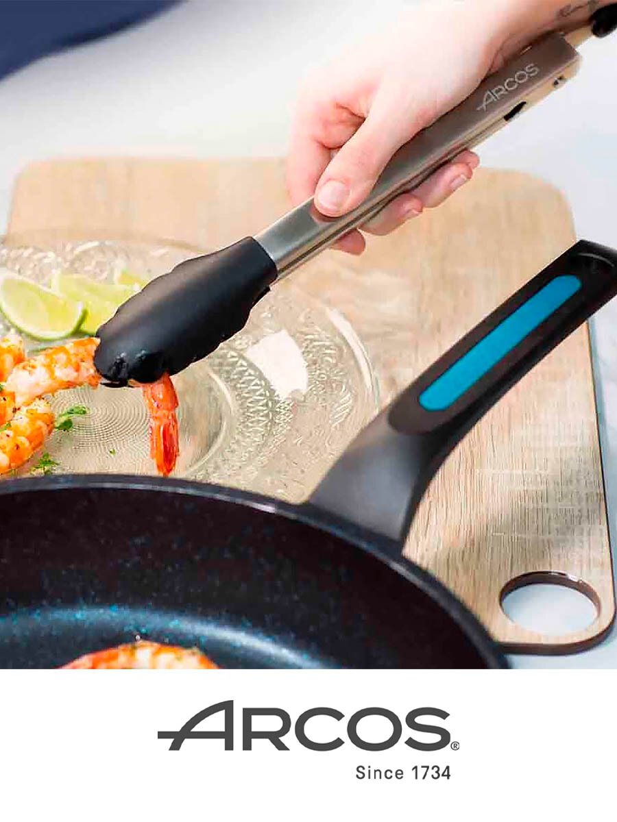 Щипцы кухонные универсальные Arcos Kitchen gadgets 30см, черные