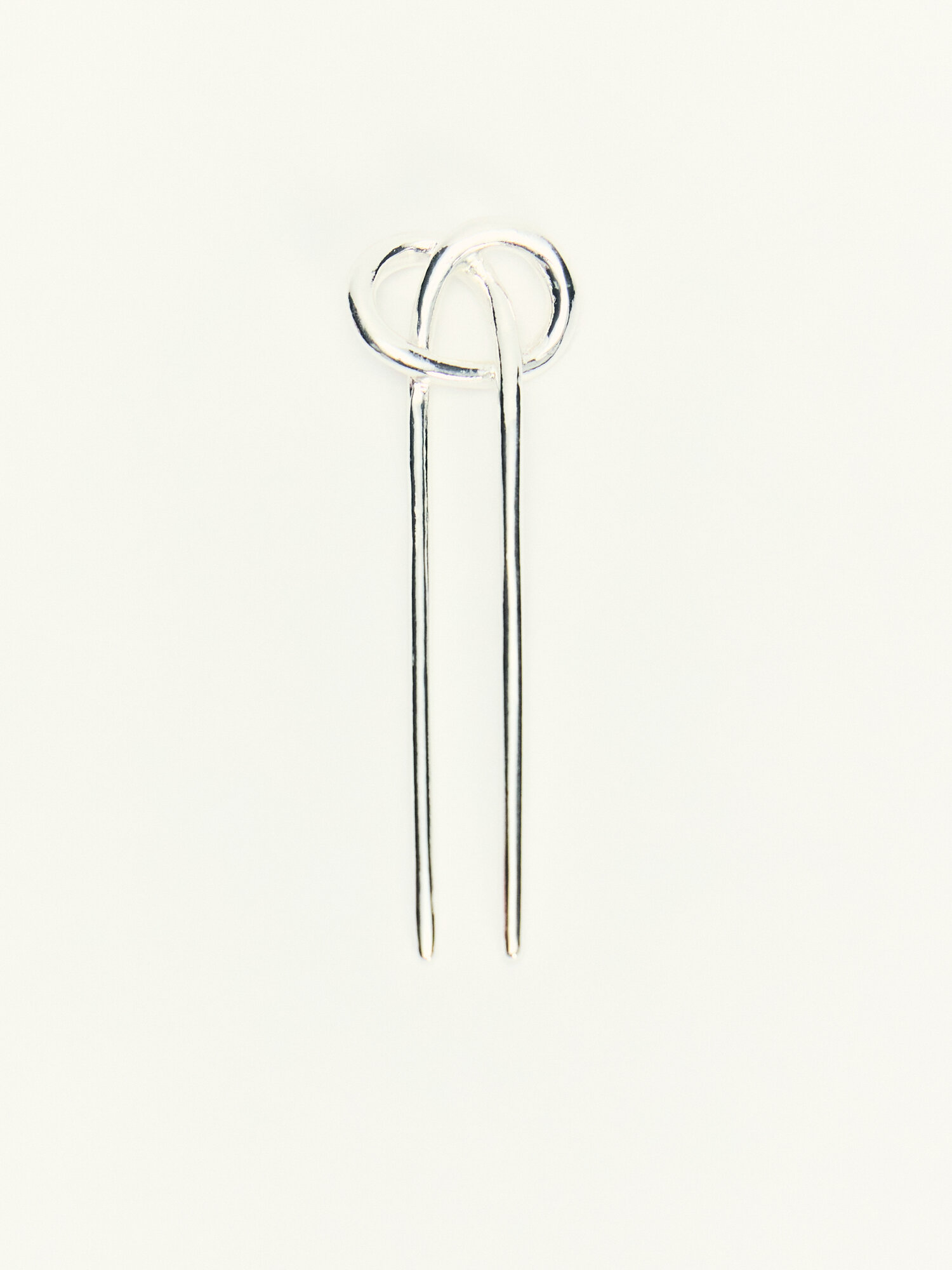 Заколка для волос женская Zarina, цвет серебро, 1 шт, ZR2603061307-7