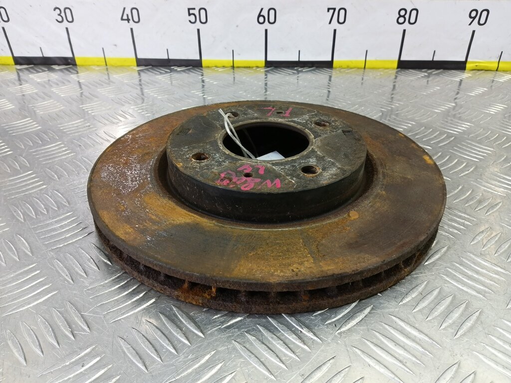 Диск тормозной передний Б/У для MITSUBISHI LANCER IX рестайлинг (2005—2010) MR510742