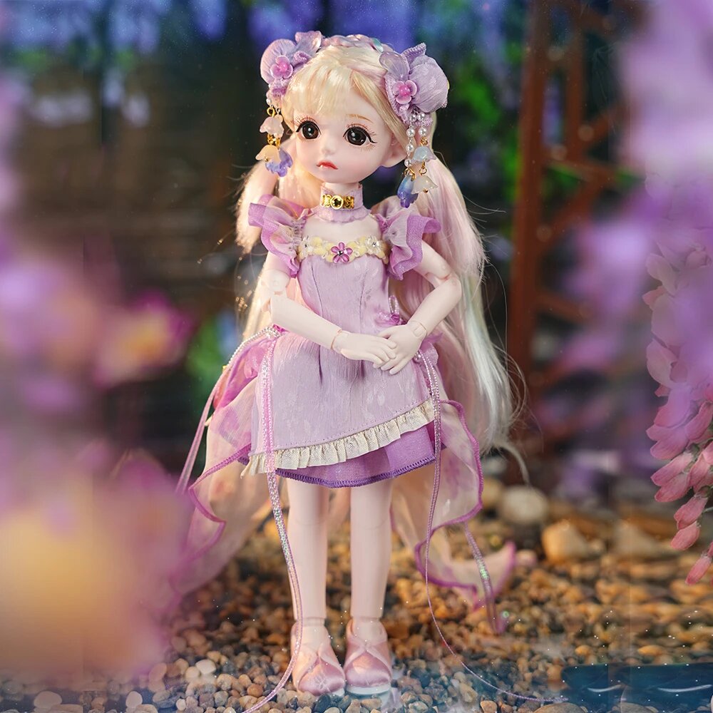 Кукла 1/6 DBS DREAM FAIRY, Белый, Purple