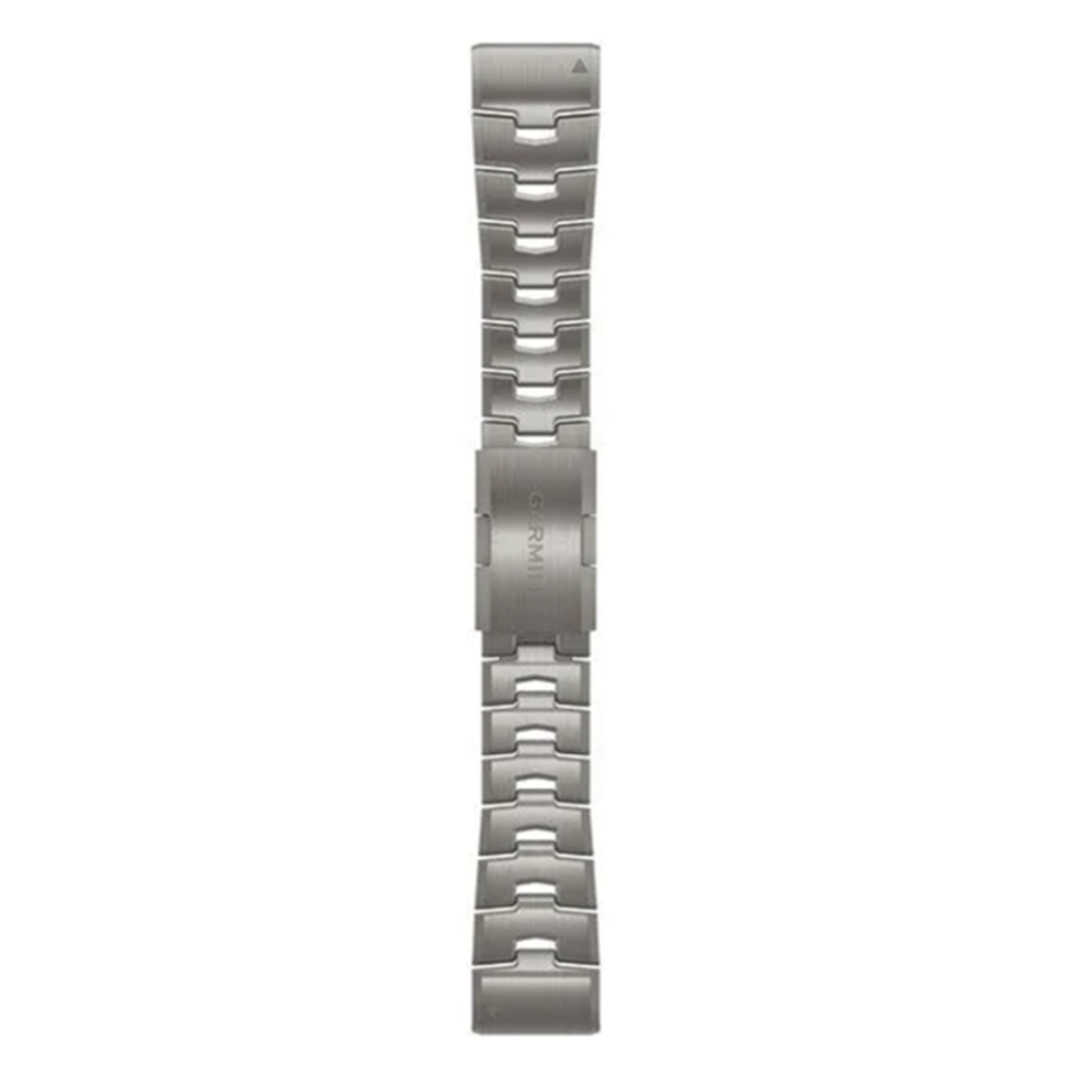 Ремешок Garmin QuickFit 26 мм вентилируемый титановый браслет серебристый 010-12864-08