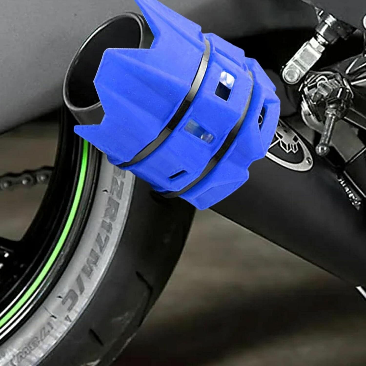 Накладка на глушитель мотоцикла, питбайка защитная