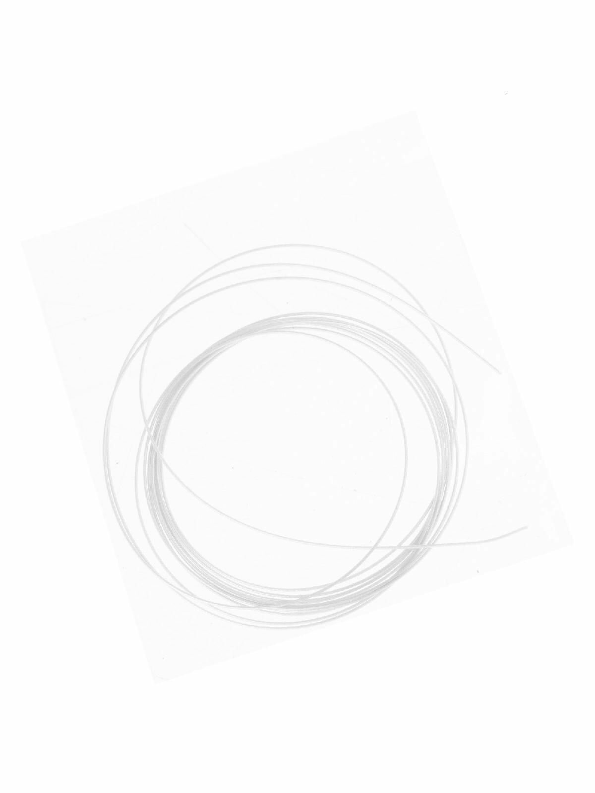 Браслетная нить 0.3мм, Белый