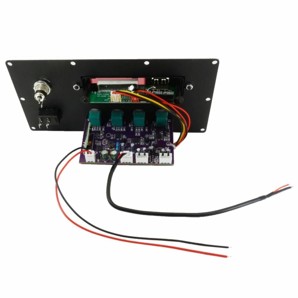 Предусилитель NE5532 с 3-полосной регулировкой