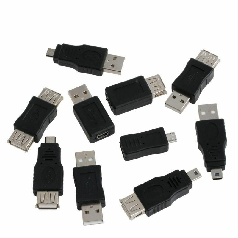 Адаптер USB Male to Female Micro USB