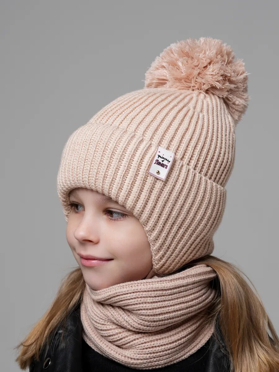 Шапка Зима2025-2026 для девочек