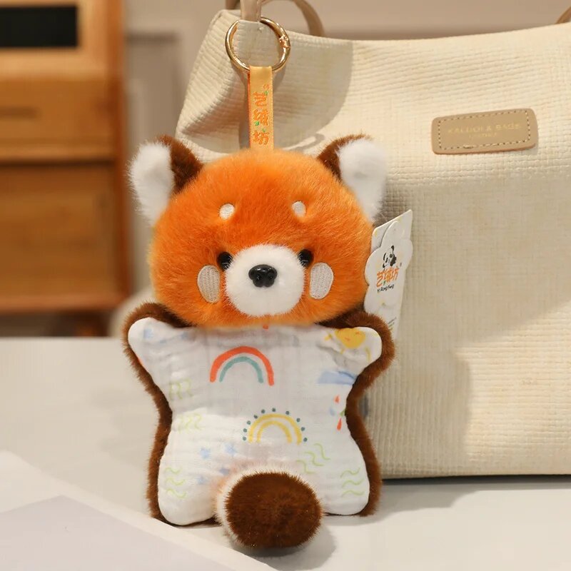 Плюшевая игрушка red panda, 16 см, Kawaii