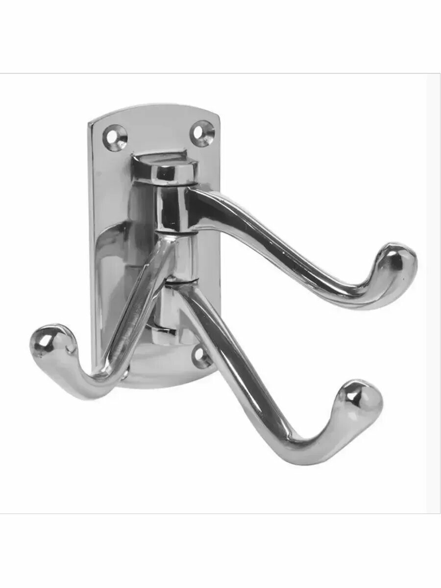 Крючок для полотенец в ванную комнату тройной