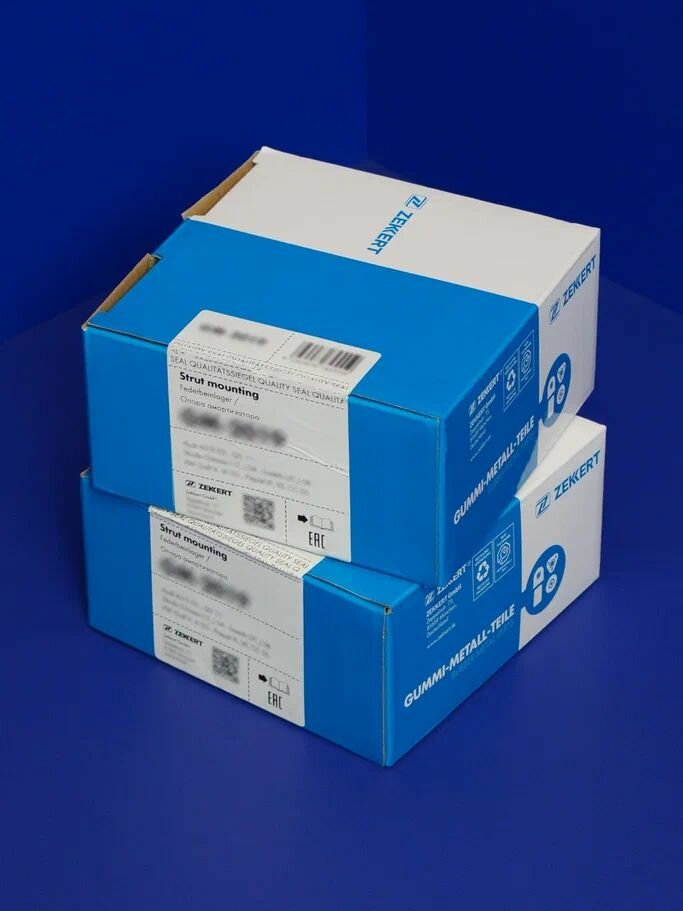 Пара передних опор в сборе с подшипниками Zekkert Германия на Subaru Forester 3 2008 - 2012гг. Опоры с подшипниками Субару Форестер