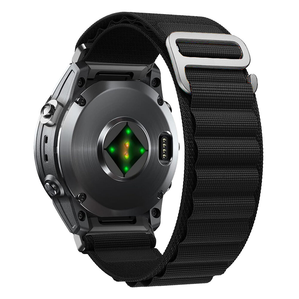 Нейлоновый ремешок Alpine Loop для часов Garmin Fenix 7X/8 51 мм 5X 6X Pro 6X, прочные ремешки QuickFit 26 мм для часов Garmin Fenix E/8 Pro/ Epix Pro 51 мм/Enduro 3/Fenix 3 HR, Tactix 7 8 Delta