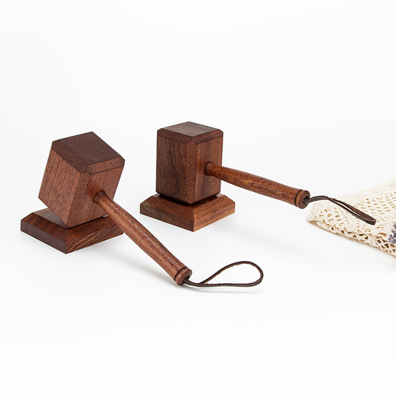 Деревянный открывашка для бутылок, креативный магнитный магнит на холодильник, молот Тора, настольное украшение, открывашка для пива, деревянное изделие