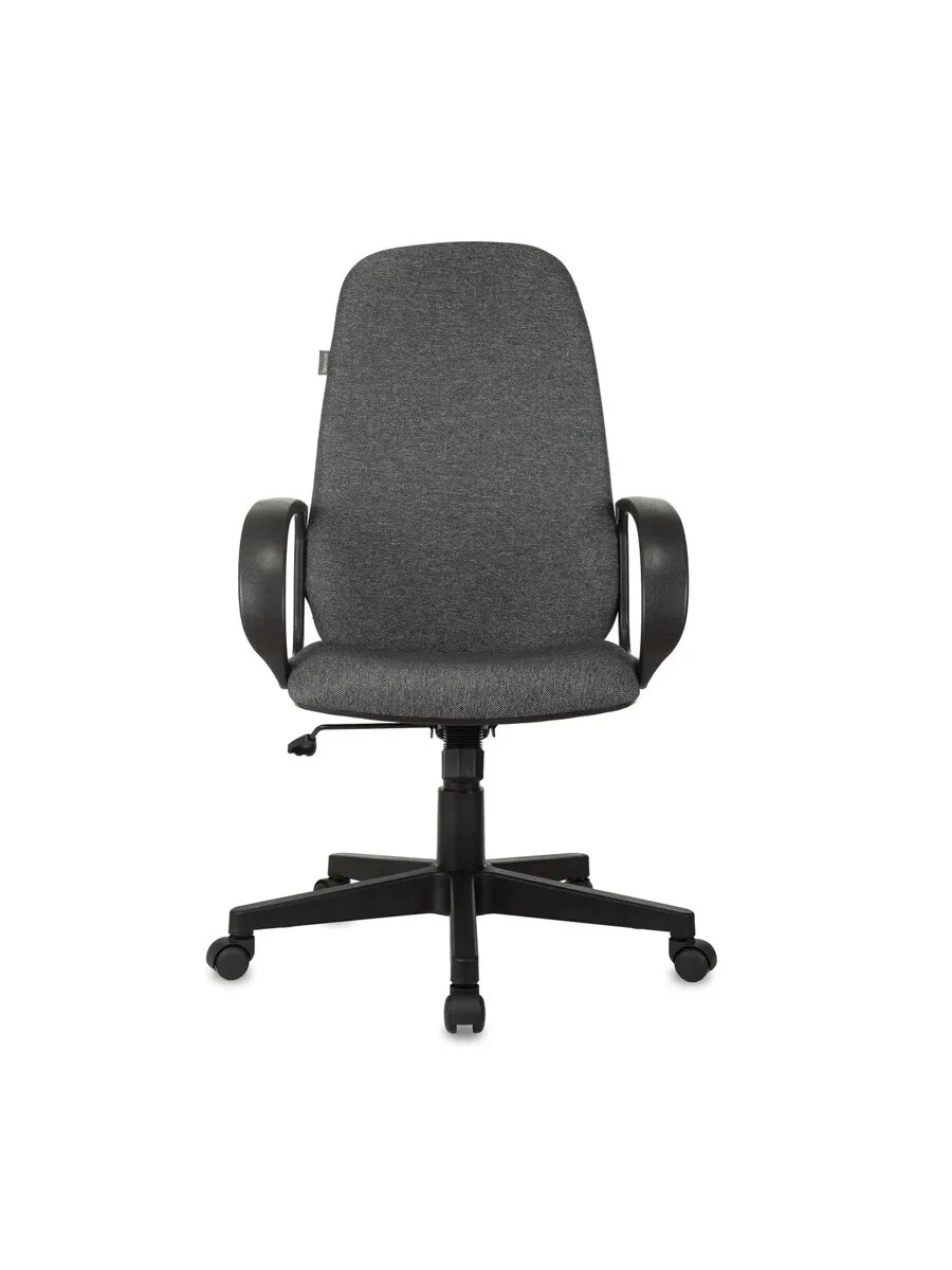 Компьютерное кресло Бюрократ CH-808AXSN/G серый, с механизмом качания и регулировкой высоты, до 120 кг