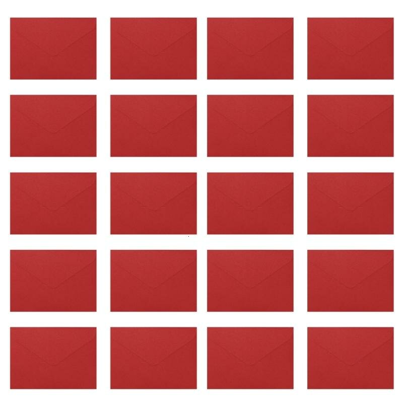 Цветные конверты для писем, 20 шт, 08