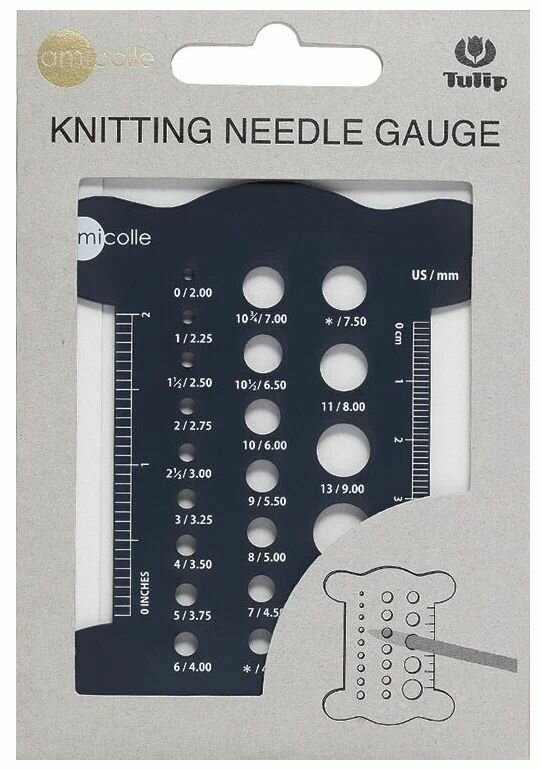 Tulip Amicole Линейка для измерения спиц (Navy (AC-053e))