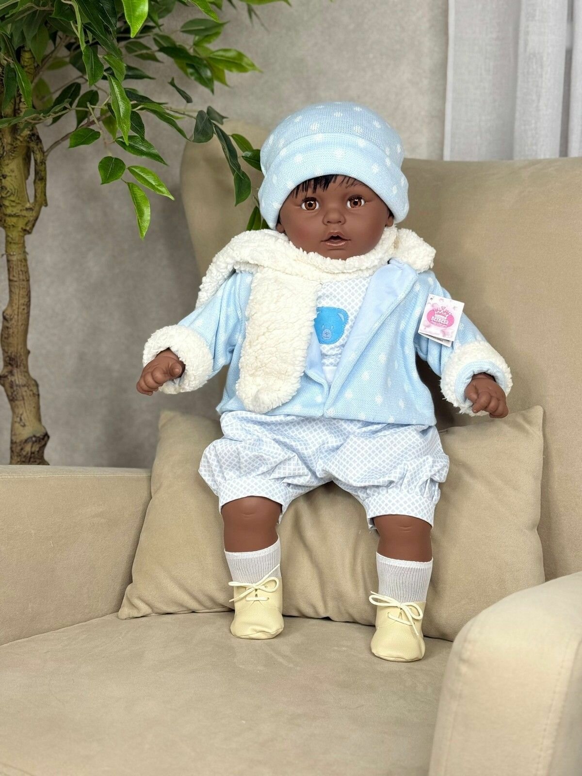 Кукла Berbesa мягконабивная 62см Dulzona