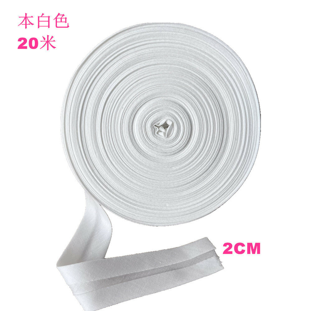 Производитель поставляет полиэстеровую хлопковую обвязочную ленту шириной 20 мм, аксессуары для одежды, складная лента, домашний текстиль, обувь, шляпы, лента для отделки 20m